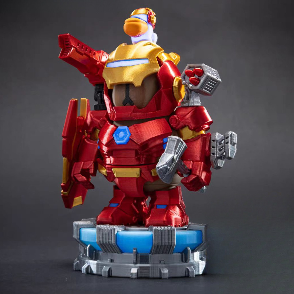 [Genuine]2026New Magnetic Iron Man Capybara Doll 3d Printer Capybara ...