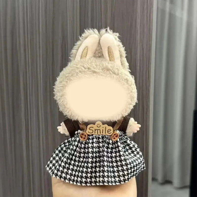 17cm Lafufu Doll Clothes Mini Clothes Retro Style Clothes Color Match ...