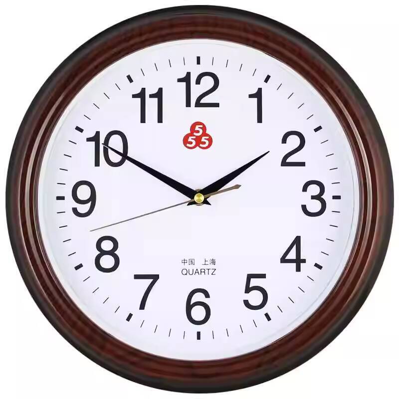555 Clock Shanghai Sanwu Brand Quartz Clock Wall Clock Living Room Home ...