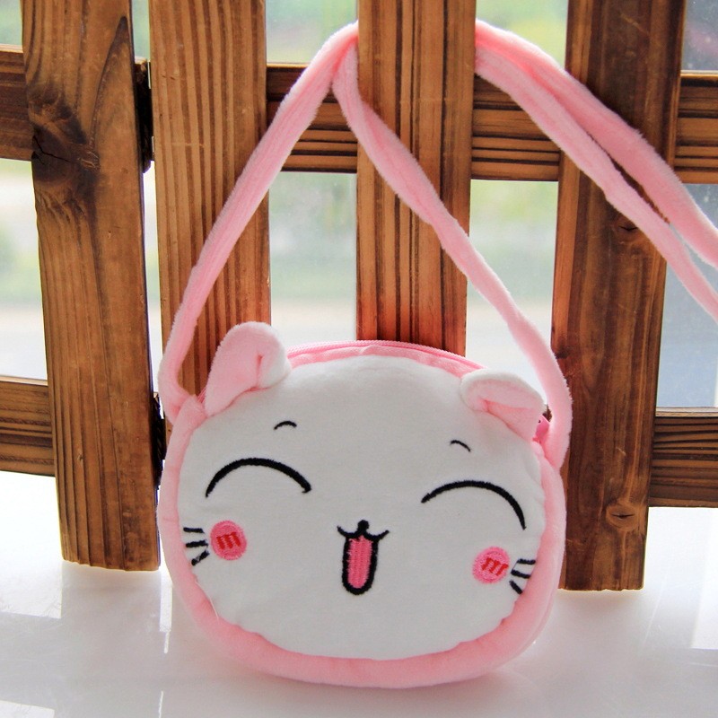 Cute Plush Children Messenger Bag Cartoon Baby Bag Princess Shoulder ...