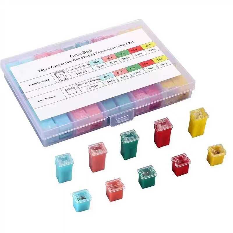 Box Boxed Mini Inner Plug-In 20A-60A Mixed Car 30 Capsules Connector ...