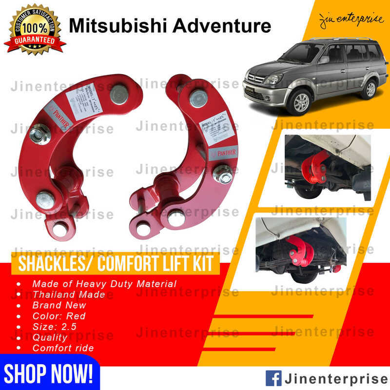 MITSUBISHI ADVENTURE Shackles/ Comfort Lift Kit (Fit To All Mitsubishi ...