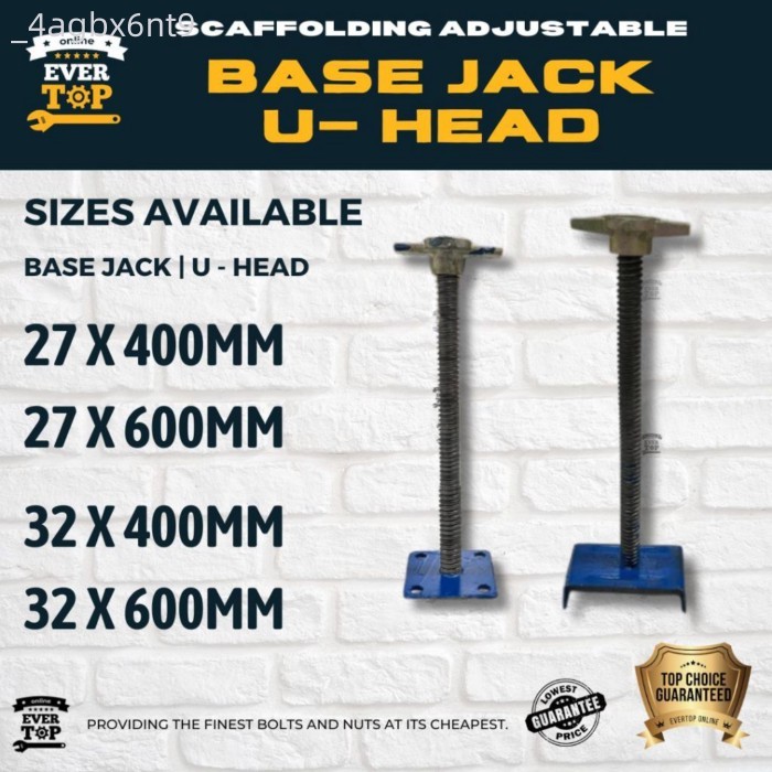 Shop scaffolding base jack for Sale on Shopee Philippines