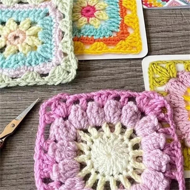 The Granny Square Card Deck 50PCS - DIY Handmade Crochet Pattern Cards ...