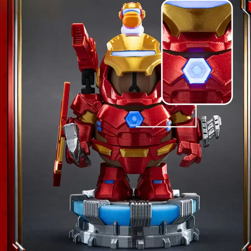 [Genuine]2026New Magnetic Iron Man Capybara Doll 3d Printer Capybara ...