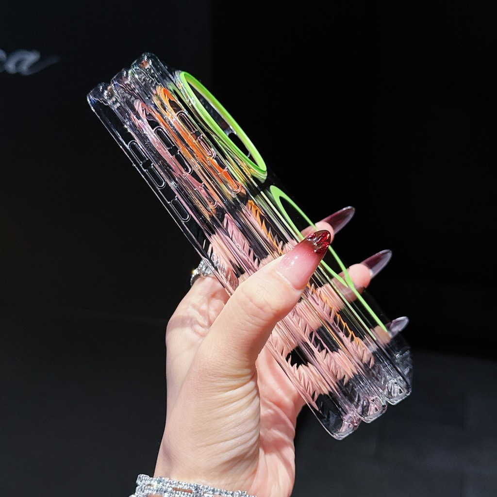 for Oneplus 13 Transparent Question Mark Design Magnetic Phone Case ...