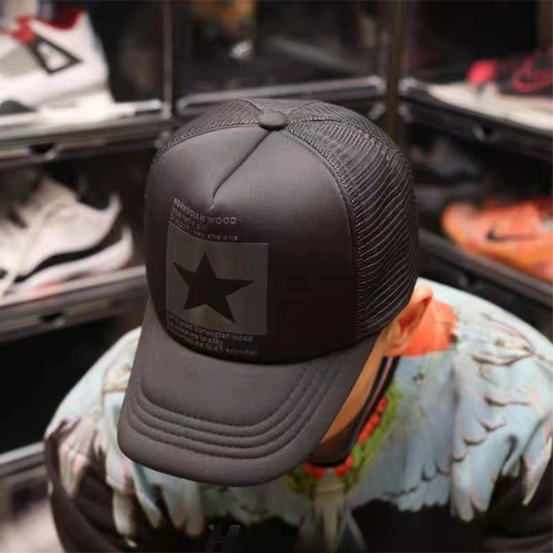 High Quality Trucker Cap for Men Fashion Five Satr Summer Baseball Hat ...