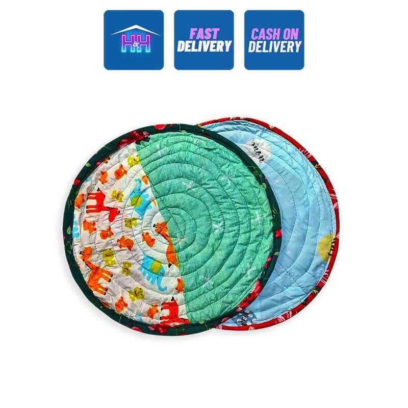 Daf HH Round Cotton Basahan Cloth Floor Mats Door Mat Doormat Floormat ...