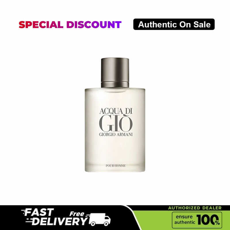 Authentic 100% GIORGIO ARMANI ACQUA DI GIO POUR HOMME Men Women EDT ...