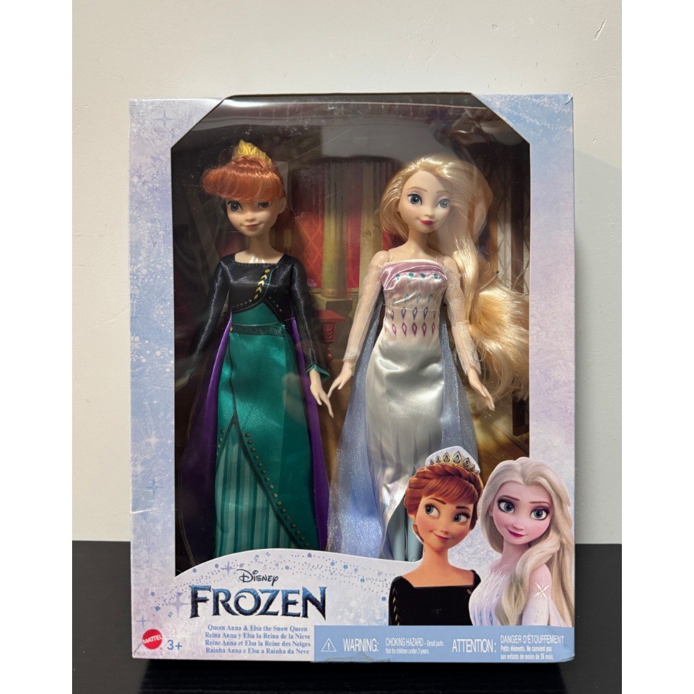 Disney Frozen New Style Eternal Classic Double Doll Princess Elsa and ...