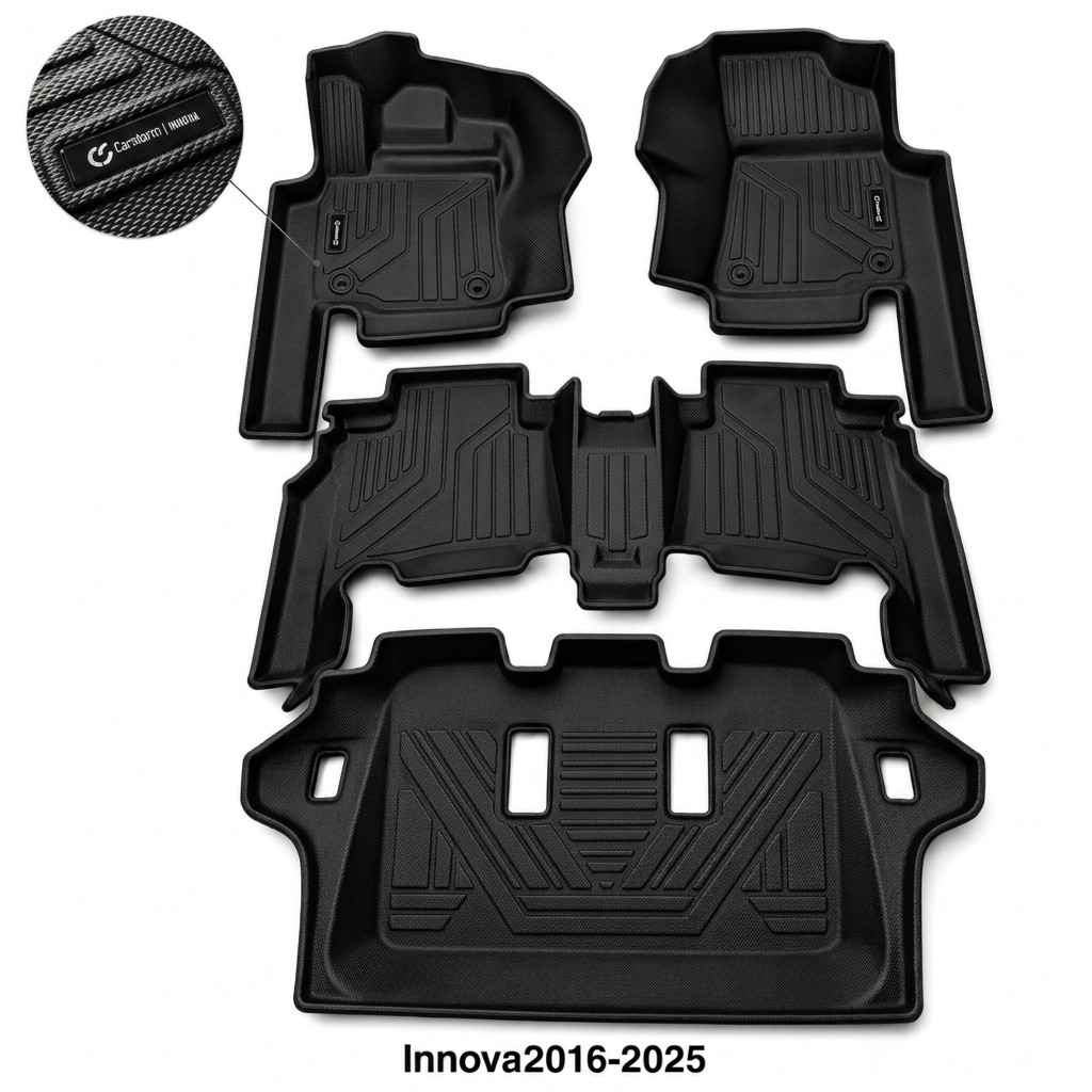9D TPE Diamond Toyota Innova 2005 to 2025 Deep Dish Mattings Deepdish ...