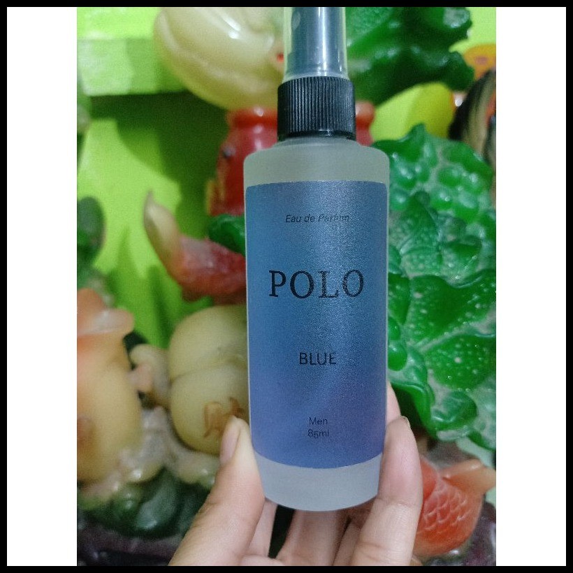 POLO BLUE EAU DE PARFUM FOR MEN 85ML OIL BASED & LONG LASTING | Shopee ...