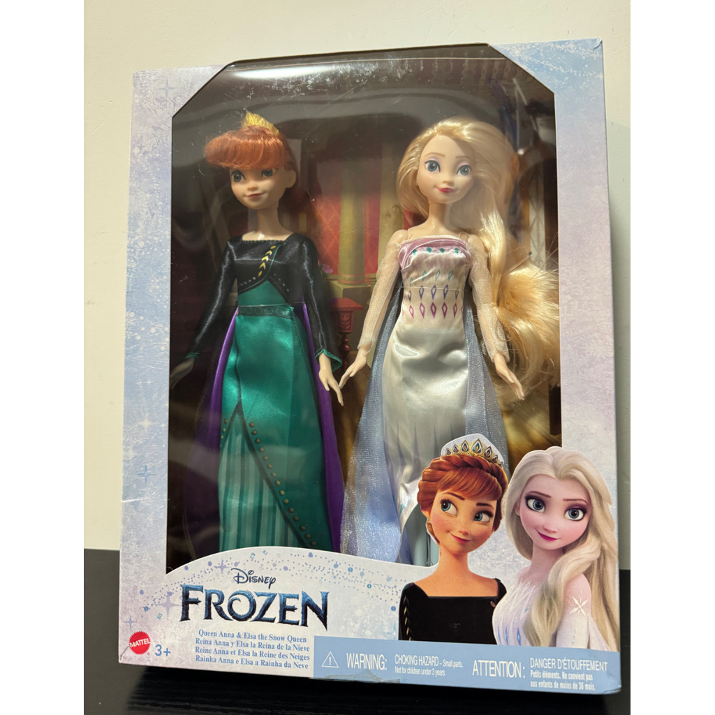 Disney Frozen New Style Eternal Classic Double Doll Princess Elsa and ...