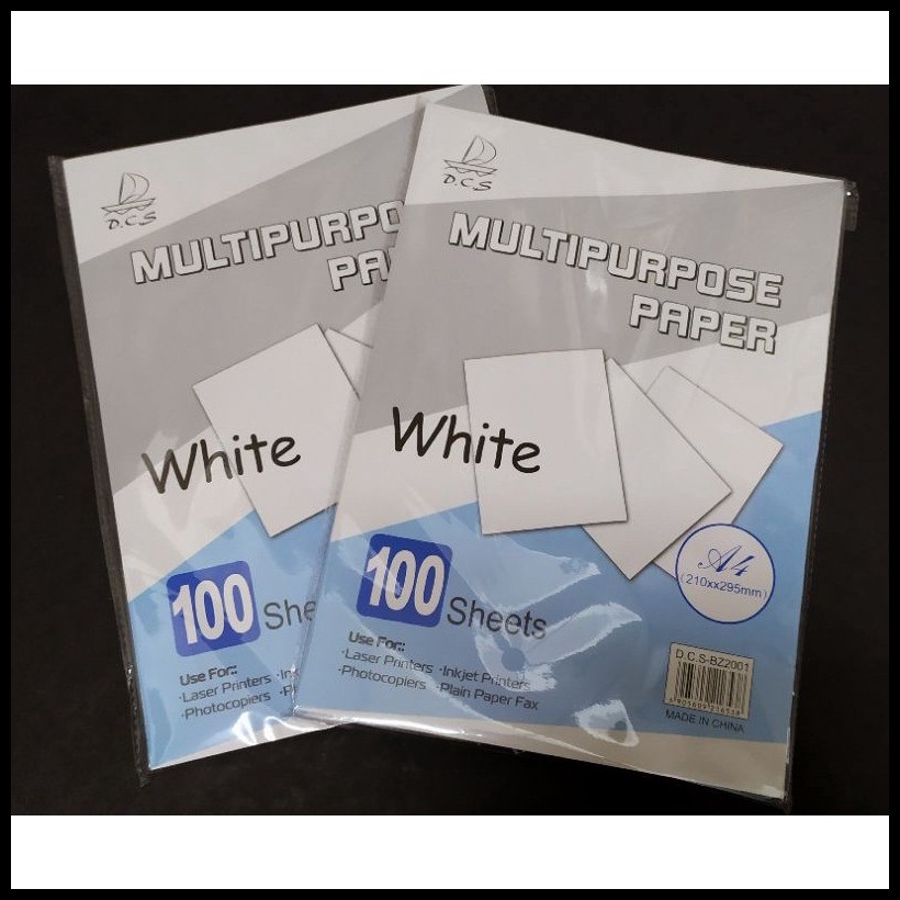∇ 100pcs A4 Multipurpose Paper Bond Paper Printing Paper Office School ...