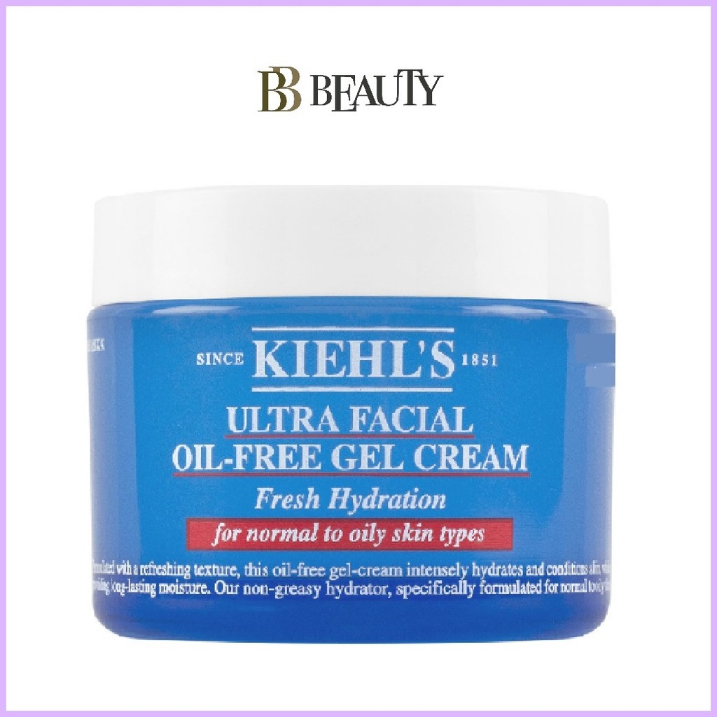 Kiehl's Ultra Facial Oil-Free Gel Cream For Normal to Oily Skin 50ml ...