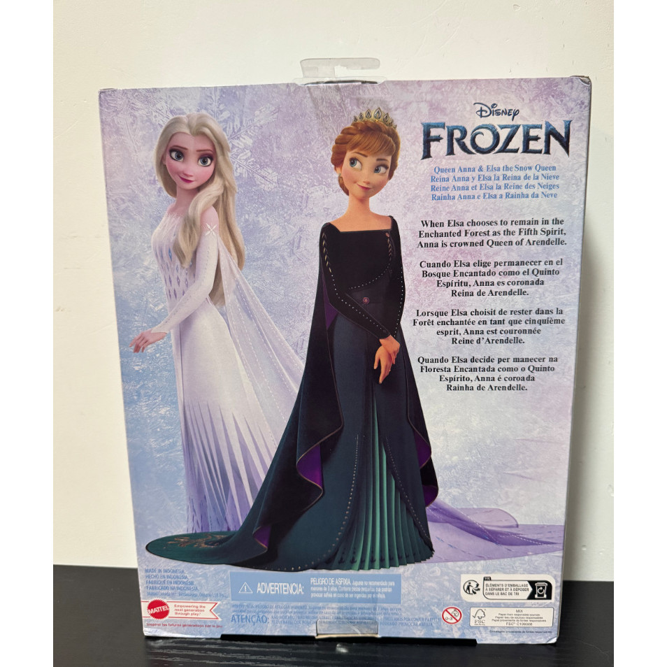 Disney Frozen New Style Eternal Classic Double Doll Princess Elsa and ...