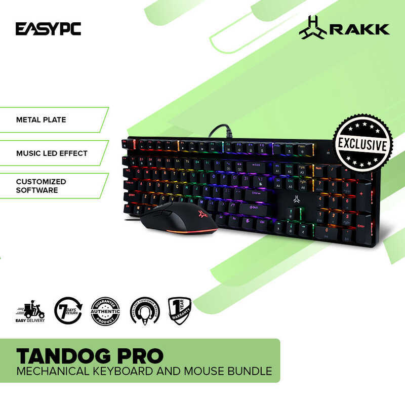 Easypc | RAKK PRO Mechanical / TANDOG Membrane Keyboard And Mouse ...