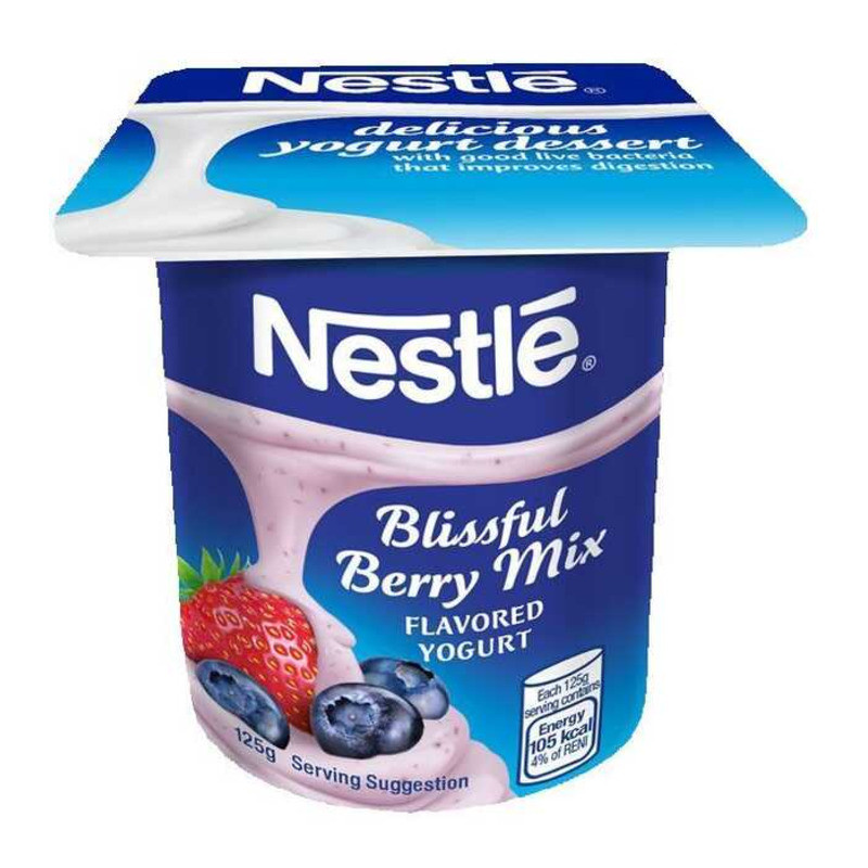 Nestle Berry Mix Flavored Yogurt 125G | Shopee Philippines