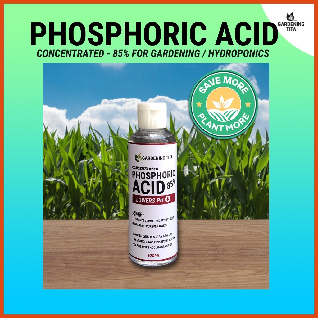 Phosphoric Acid Food Grade for Hydroponics / pH Down Solution ...