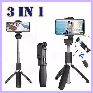 Wireless Bluetooth Selfie Stick Tripod Monopod Stand Phone Holder With ...