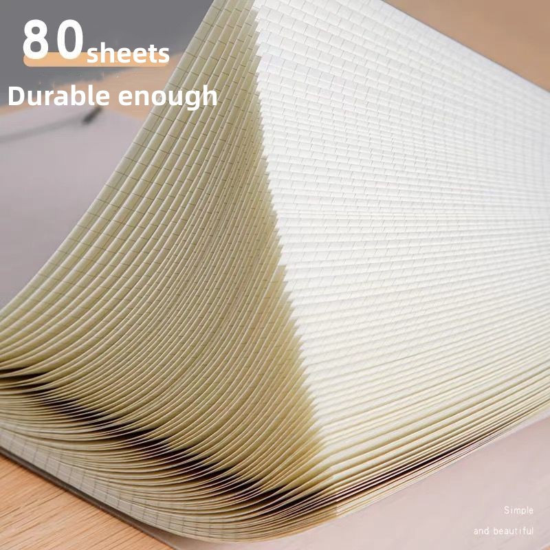 A4 A5 A6 B5 Notebook Spiral Coil Notebook Blank Grid Lined Pages School ...