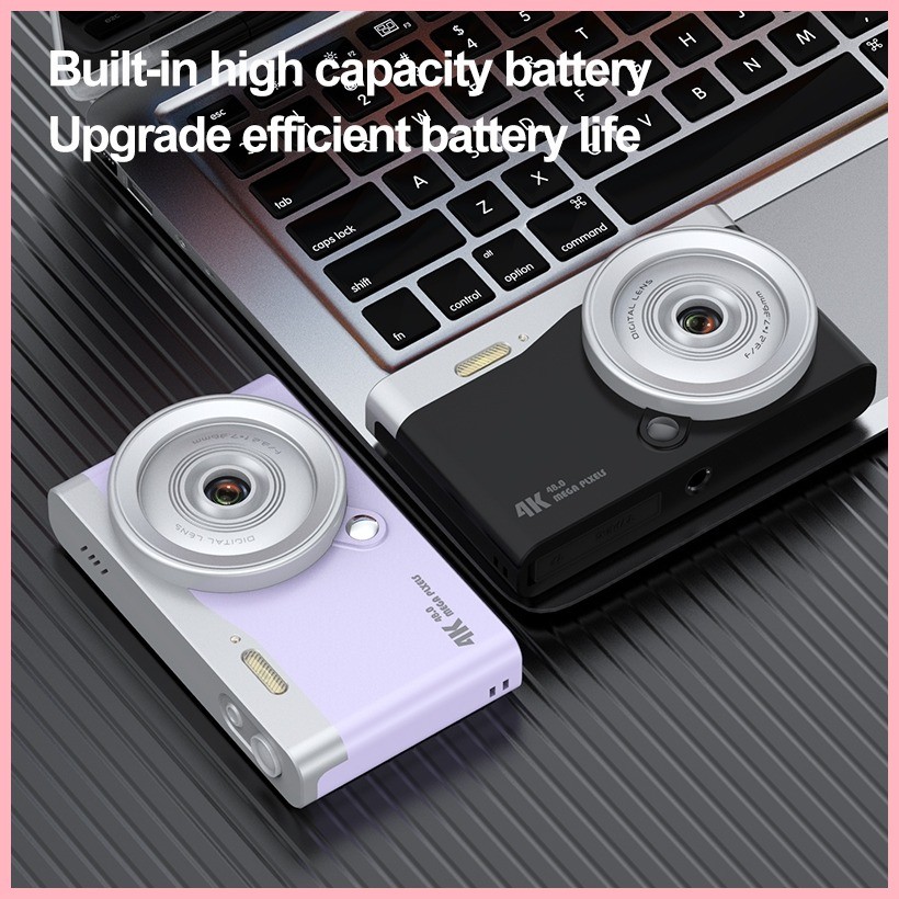 4K Digital Camera HD Camera Selfie Portable Digital Camera Video ...
