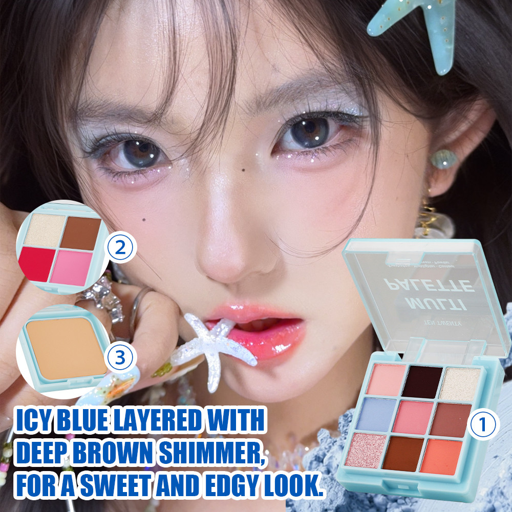 TEN TWENTY All in One Multi Palette Powder, Eyeshadow, Contour ...