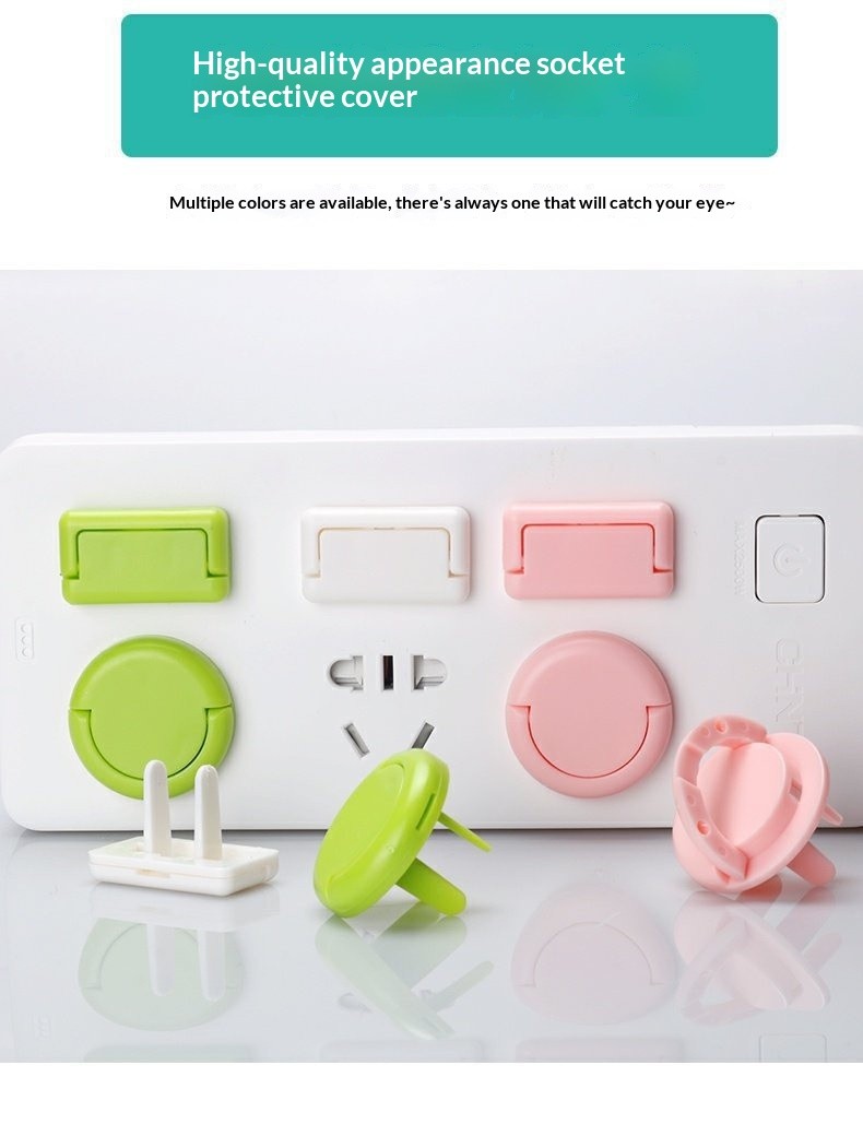 Childproof Outlet Safety Caps, Easy Grip Handle Socket Protector to ...