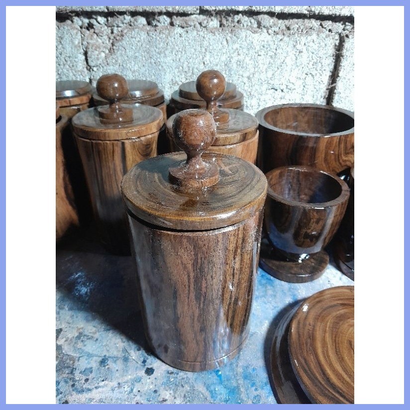 ⭐ wooden multi-purpose container | Shopee Philippines