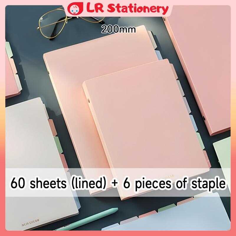 Bd9 LR A5(20Holes)/B5 (26Holes) Binder Notebook With Refillable 60Page ...