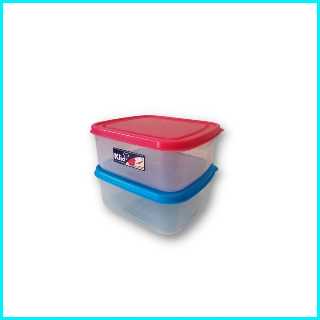 Food Keeper, Klio Rectangular, Assorted Colors, 5pcs | Shopee Philippines