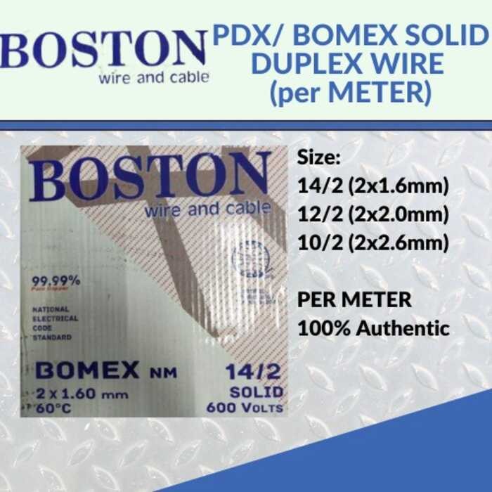 1 Metes Boston PDX Loomex Single Core Duplex Wire 14/2 1.6Mm 12/2 2.0Mm ...