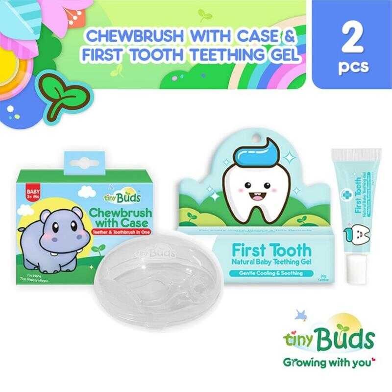 Remedies First Tooth Natural Baby Teething Gel (20G) And Tiny Buds ...