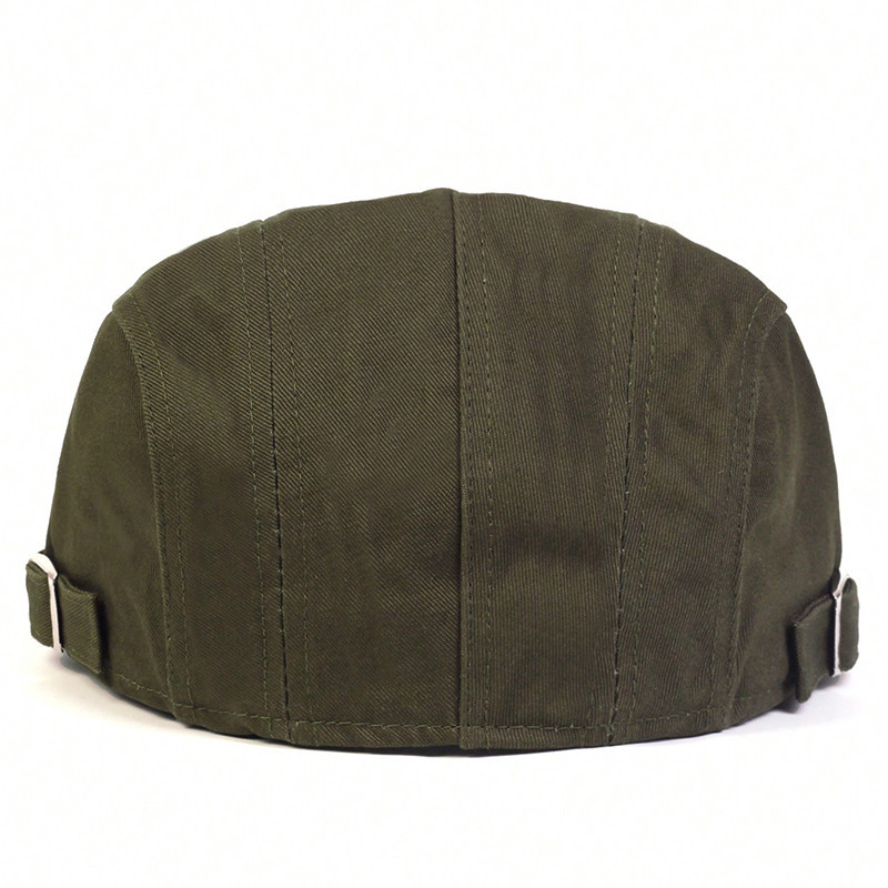 Fashion Classic Cowboy Flat Hat for men vintage cap Beret Golf cap for ...