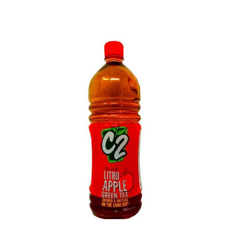 C2 Cool & Clean Apple Green Tea 1 Liter 3 | Shopee Philippines