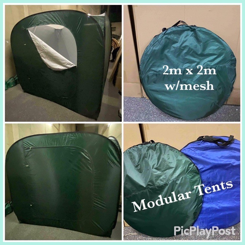 SALE ️ ISOLATION TENT (Modular Tent/ Evacuation Tent/ Calamity Tent ...