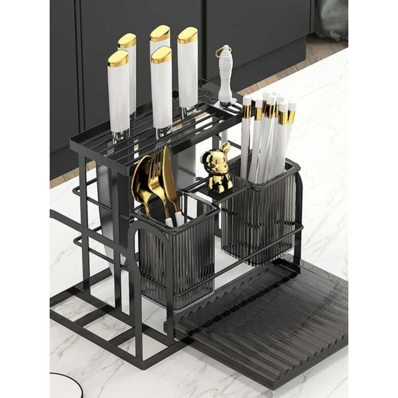 Violent Bear Pendant Kitchen Storage Rack Multifunctional Organizer No ...