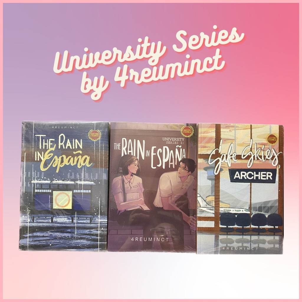 University Series by 4reuminct: The Rain in Espana (TRIE) & Safe Skies ...