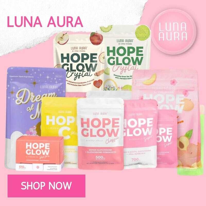 LUNA AURA HOPE GLOW Classic| Super| Pro| Crystal & Dream Of Me ...
