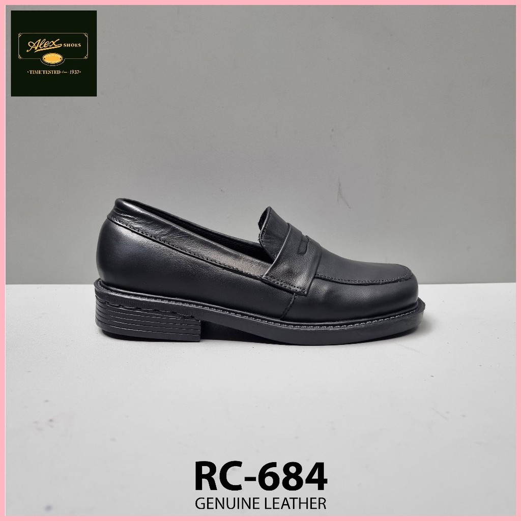 ALEX SHOES WOMEN'S MARIKINA MADE TAHI SWELAS GENUINE LEATHER BLACK ...