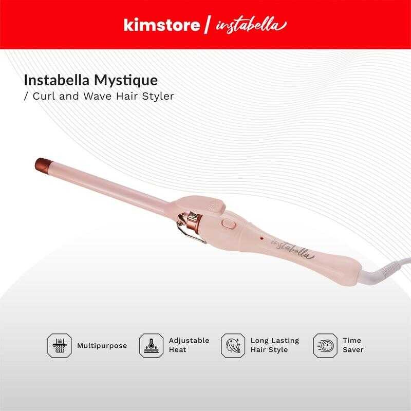 Kimstore Instabella Mystique Curl And Wave Hair Styler Hc-471 - Blush ...