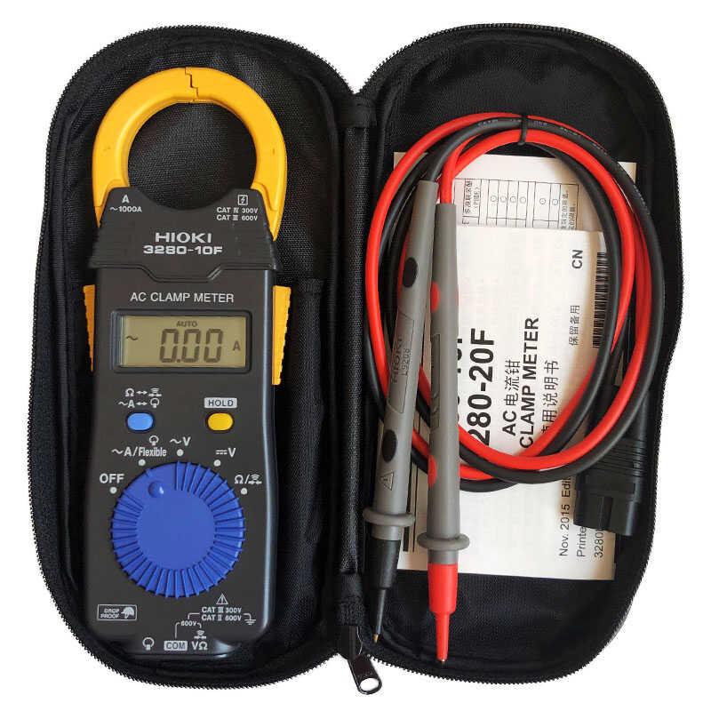 3280-10F HIOKI Digital Multimeter AC Clamp Meter 32.88million Test ...