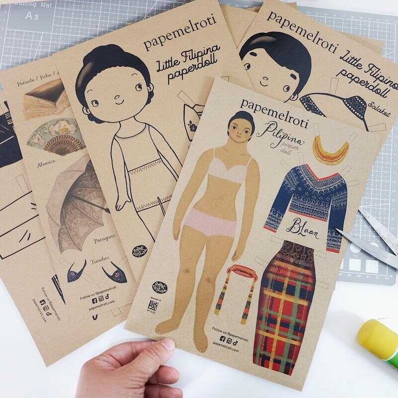 Papemelroti Articulated Paper Puppets | Dolls Philippine Heroes Iconic ...