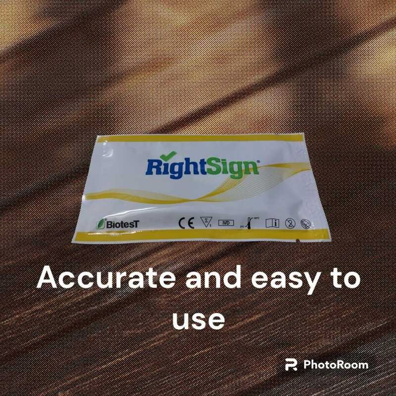 RIGHTSIGN Multi-Drug 2 DRUGS RAPID TEST KITS CASSETTE 1 PC With FREE ...