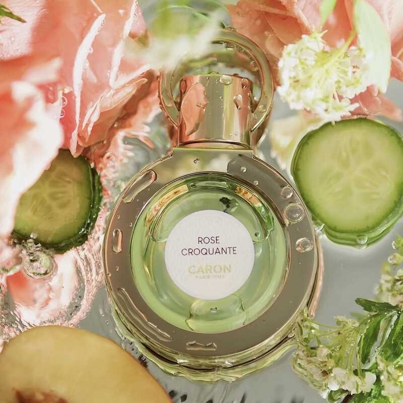 Sample Cucumber Perfume CARON Rose Croquante Golden Tobacco Tabac Blond ...