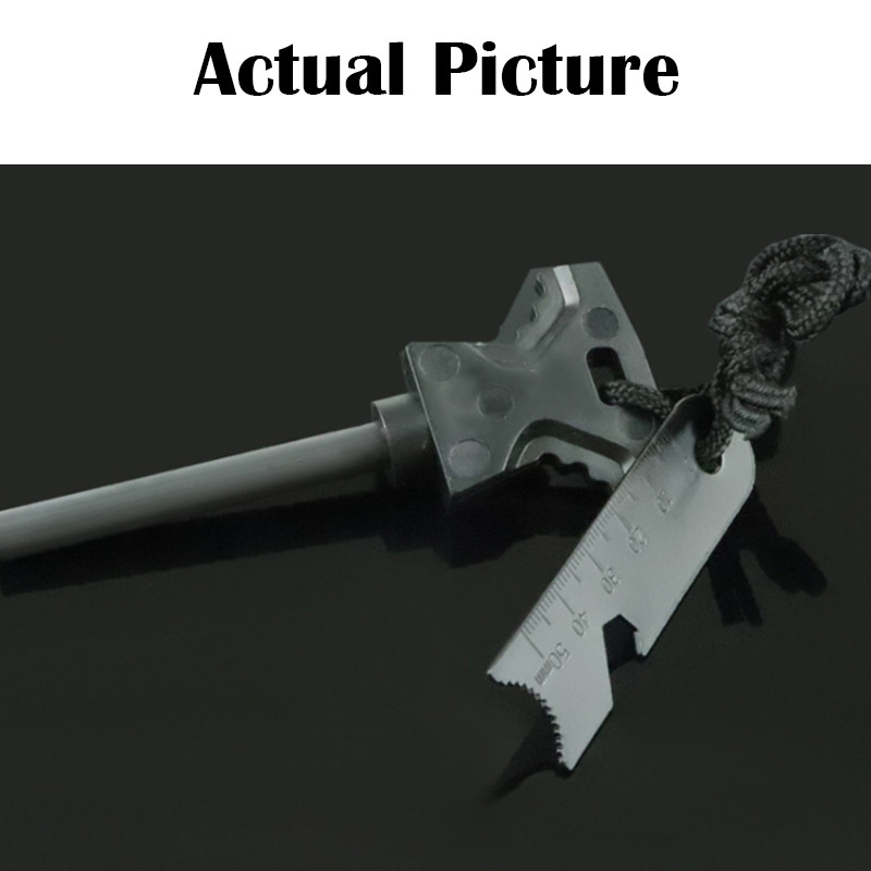 Portable Fire Starter Survival Igniter Magnesium Flint Stone for ...