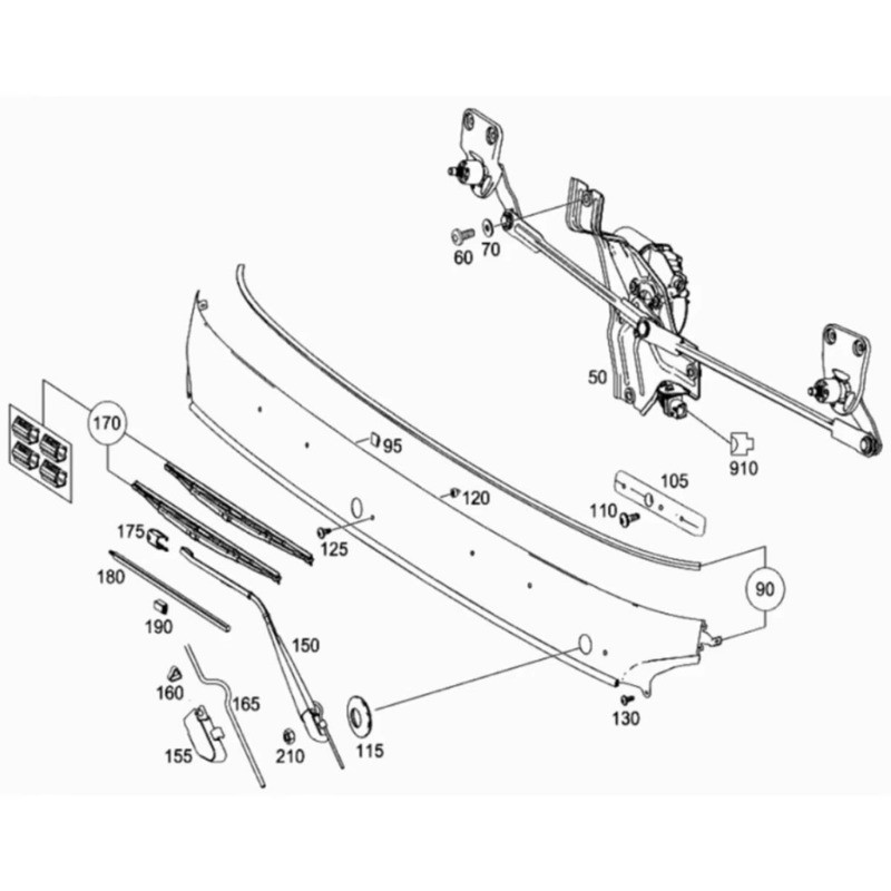 Left/Right Power Window Motor Isuzu ELF NKR/NPR 4HF1 24v 8T 8-97898480 ...