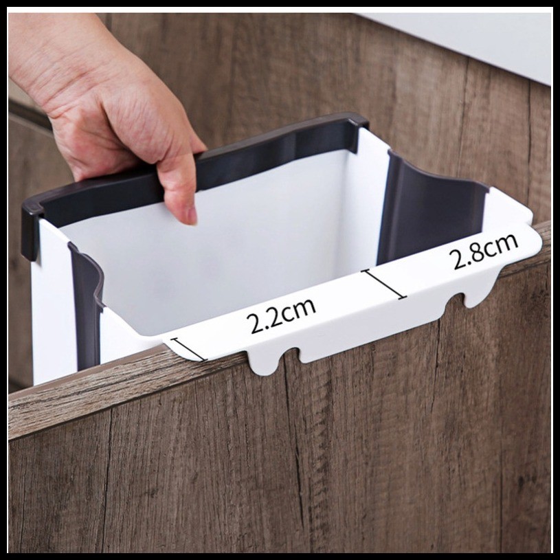 COD foldable kitchen cabinet trash can wall-mounted trash can | Shopee ...