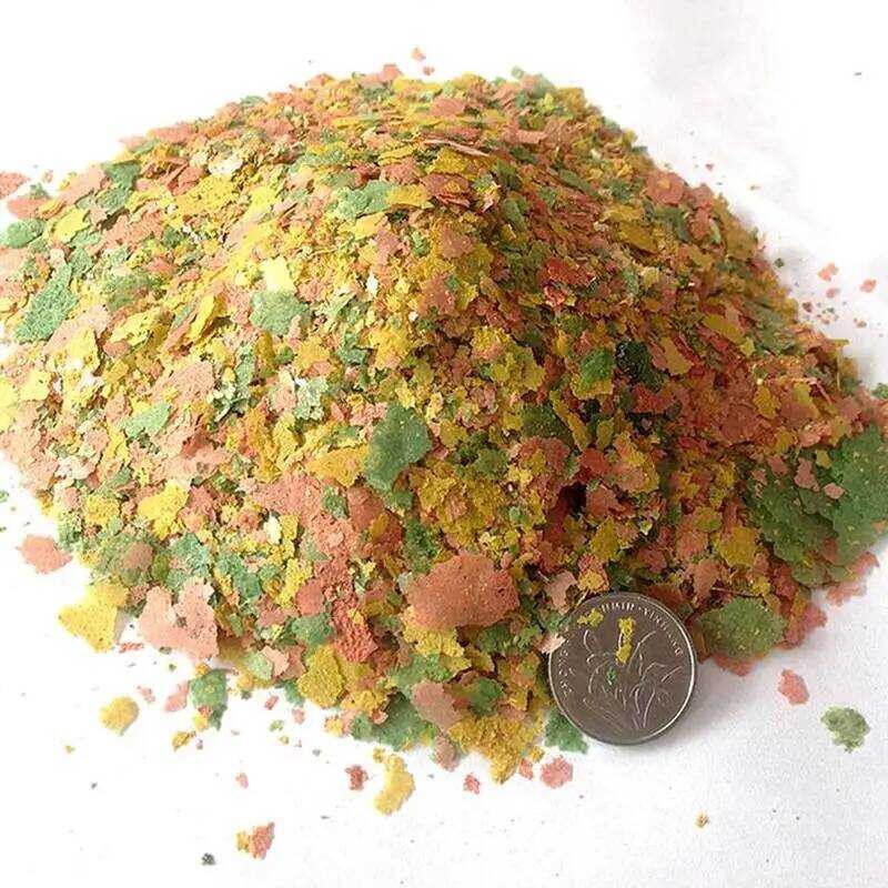 Ornamental Fish Thin Slice Food Tropical Fish Feed Colorful Fish Food ...
