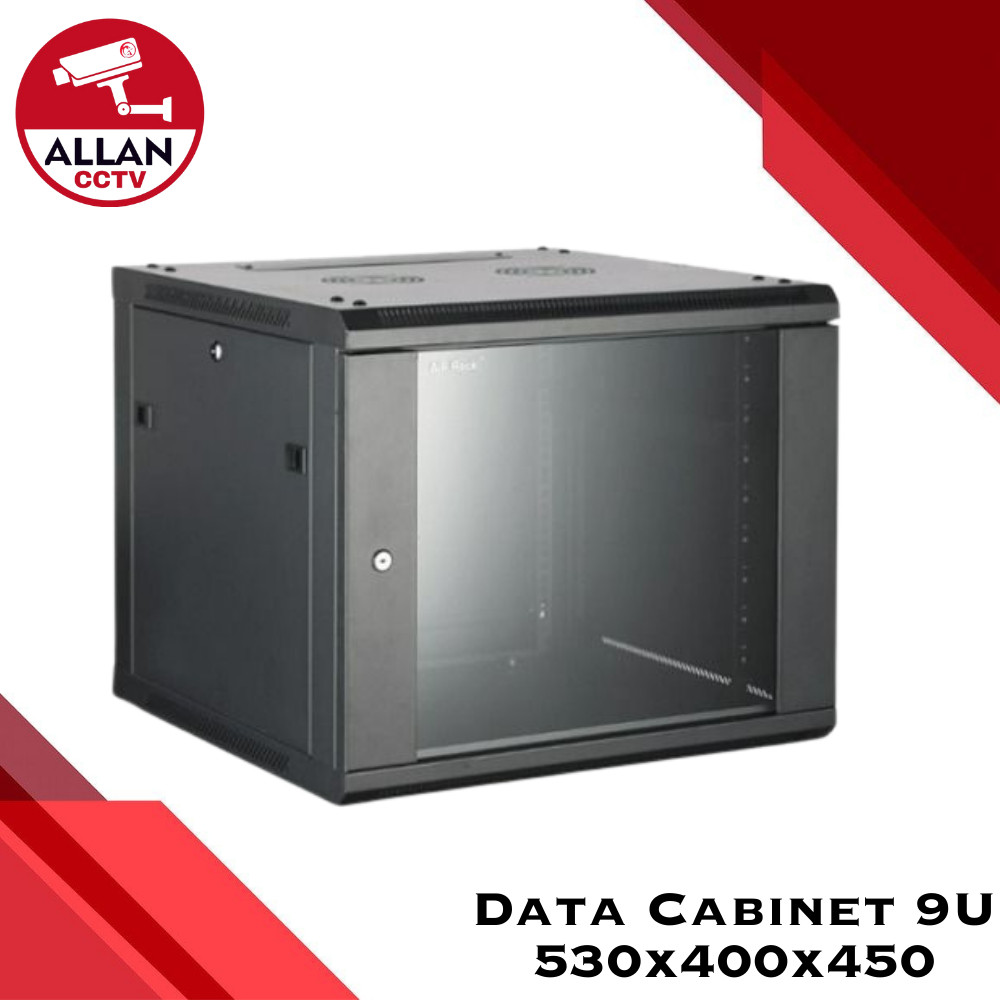 Allan CCTV Network Cabinet 9U Data Cabinet | for CCTV | Network Data ...